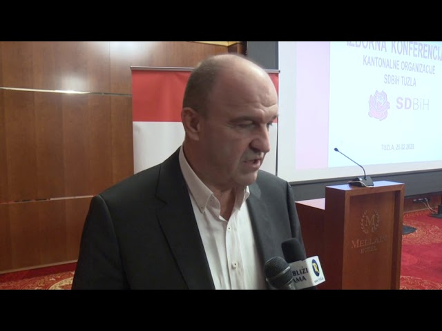 SDBiH Tuzla za predsjednika Kantonalnog odbora izabrao Edina Delića | RTVTK | Najbliži Vama!