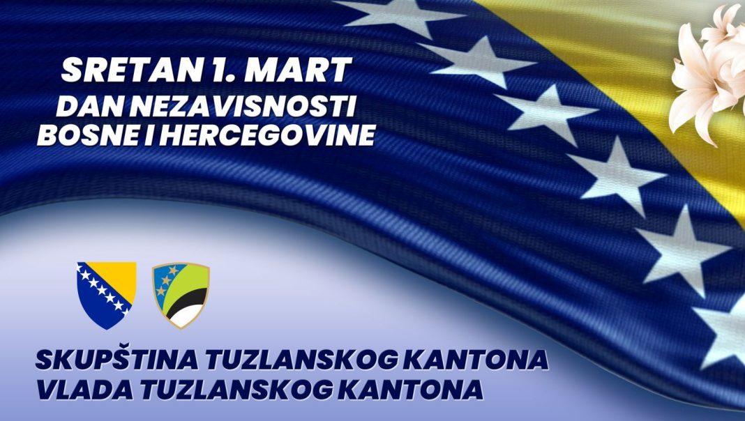 U Bosni smo rođeni mi: Tuzlanski kanton obilježava Dan nezavisnosti BiH ...
