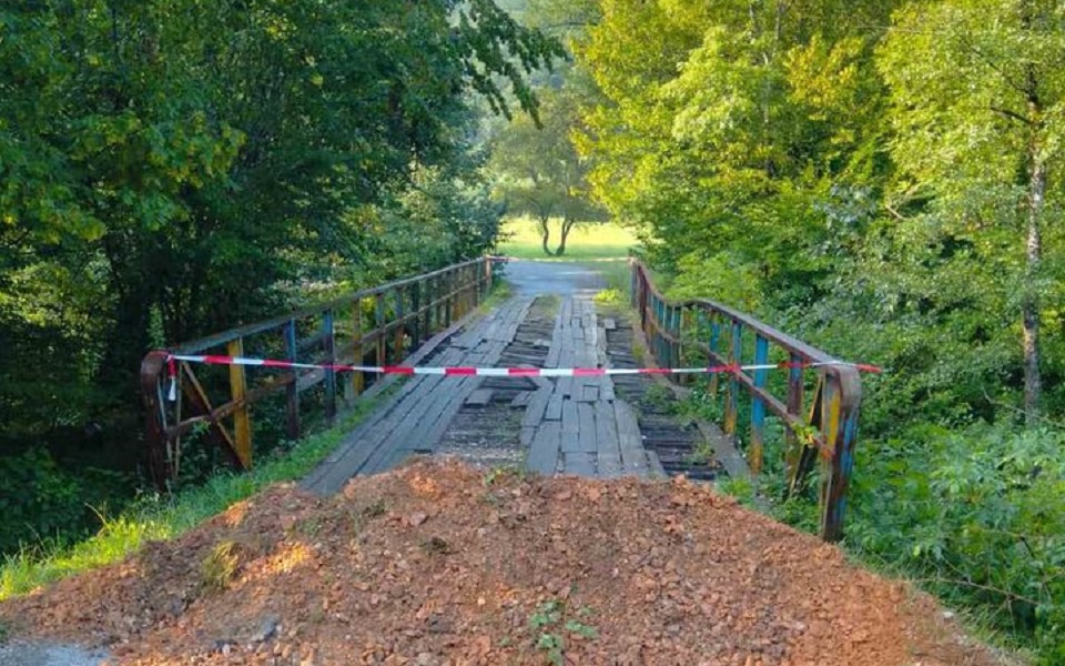 Počinju radovi na rekonstrukciji mosta Zelenika na Zlači | RTVTK ...