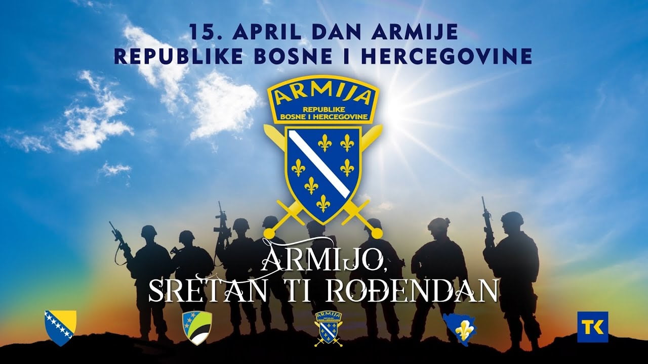 Dan Armije Republike Bosne i Hercegovine svečano obilježen u Banovićima ...