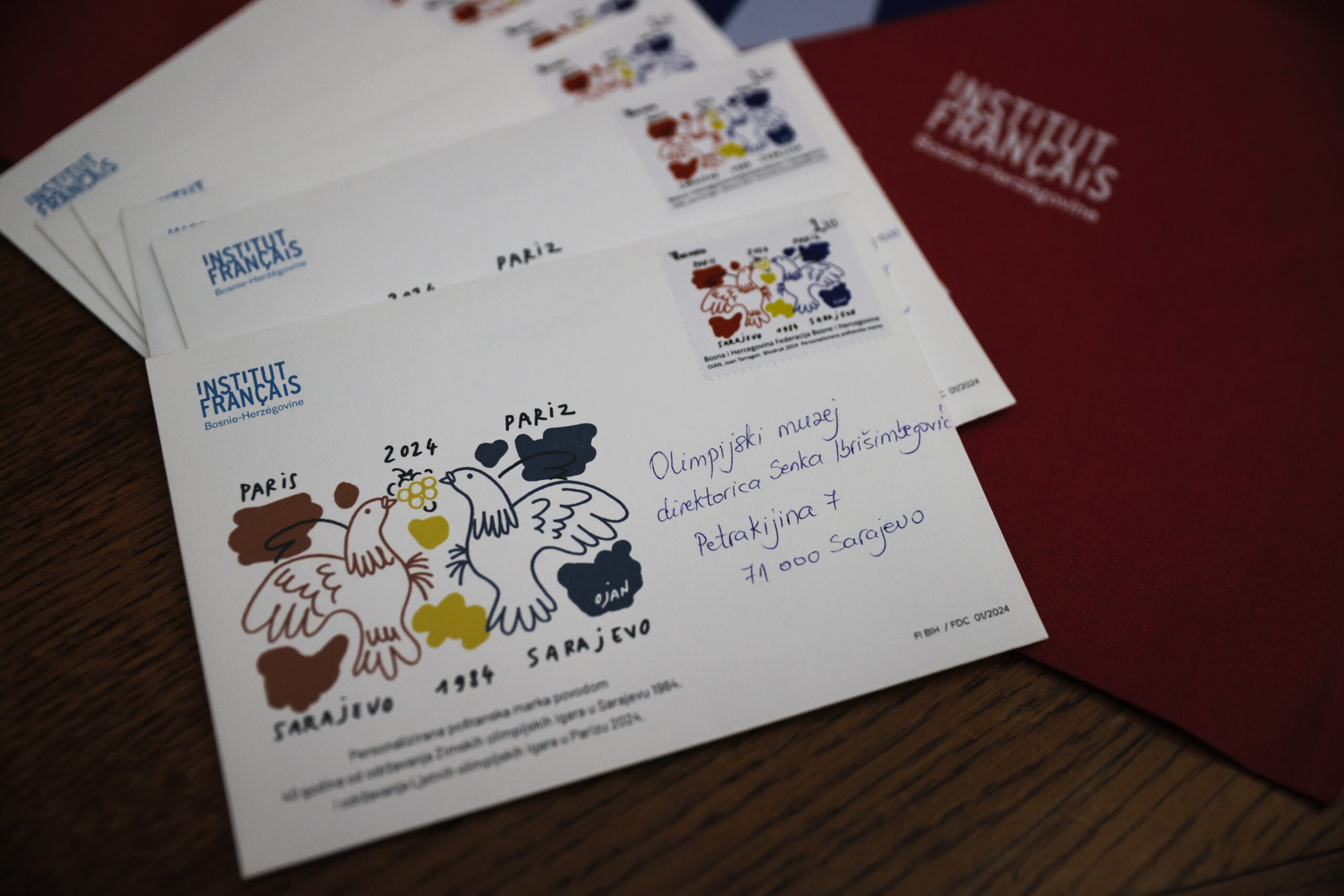 BiH: Predstavljena poštanska markica povodom OI-ja u Parizu i 40 ...