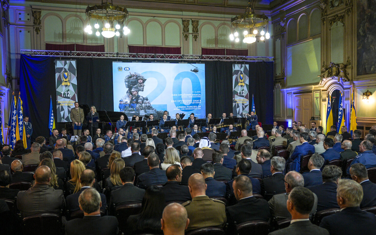 Svečana akademija povodom Dana OS BiH: Oružane snage dvije decenije ...