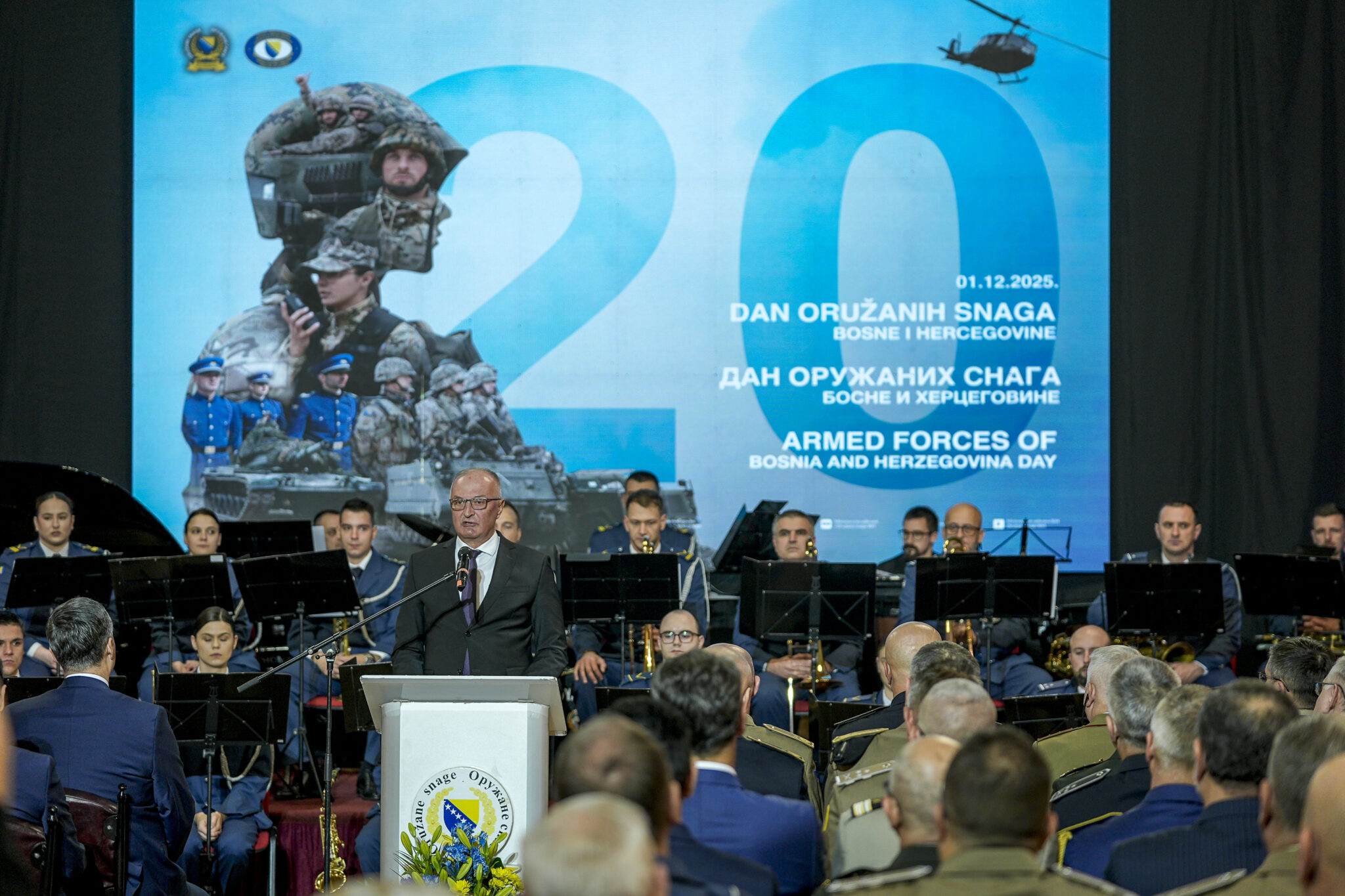 Svečana akademija povodom Dana OS BiH: Oružane snage dvije decenije ...